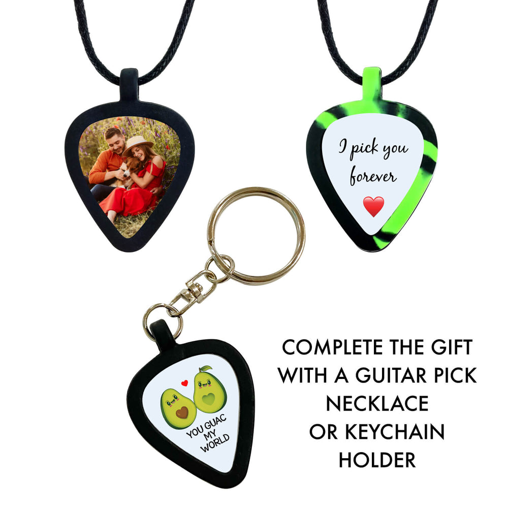 Personalized Guitar Picks - Laser Print Co.